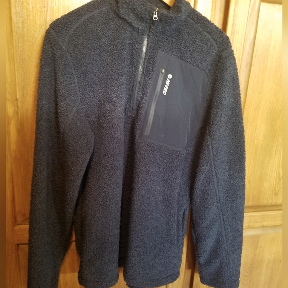 Hi-Tec | Shirts | Hitec 4 Zip Fleece Pullover Sweatshirt Top Reflective ...